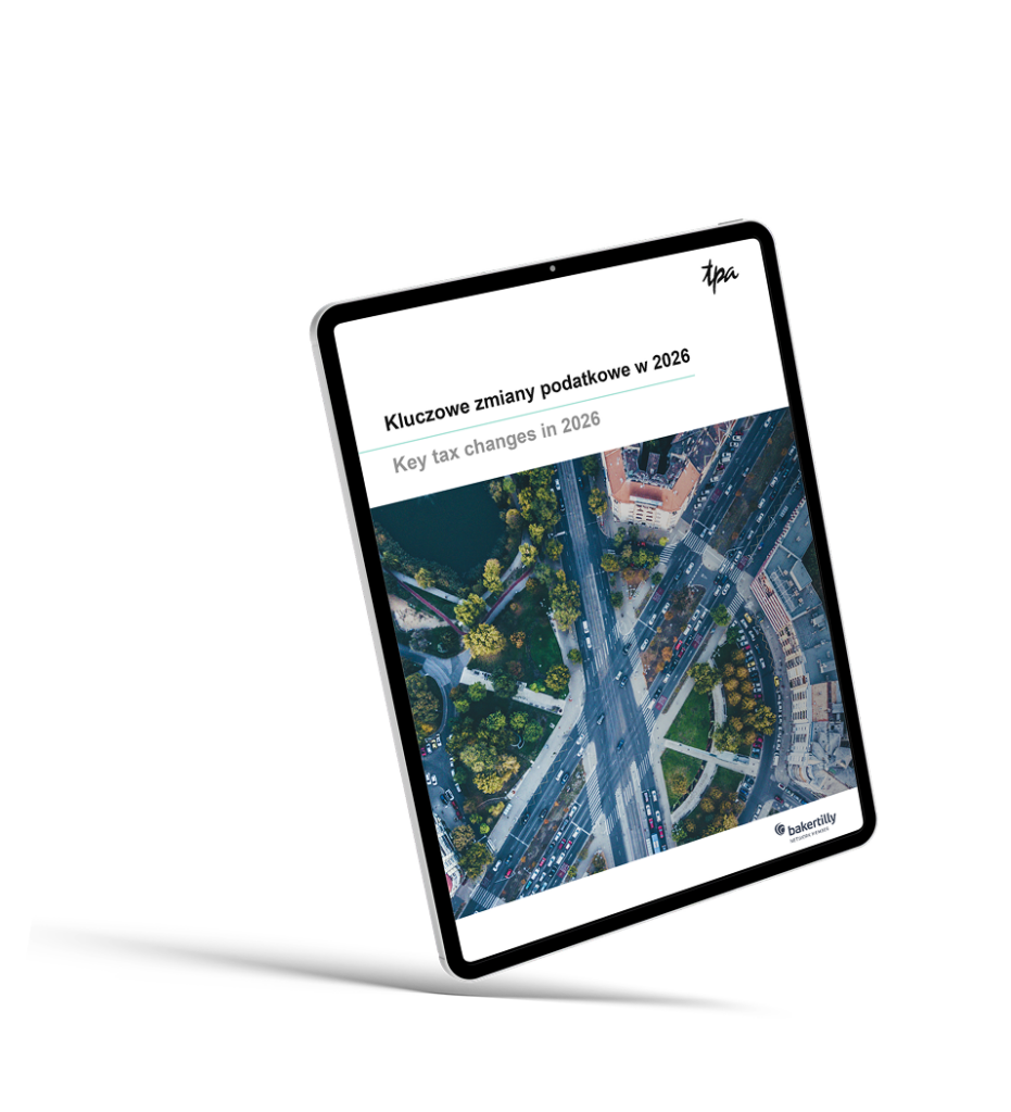 Key tax changes in 2026 - TPA Poland